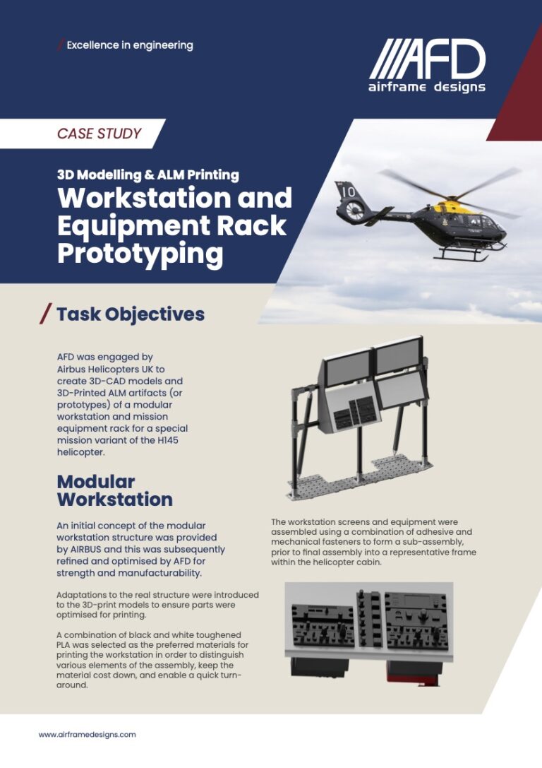Workstation and Equipment Rack Prototyping